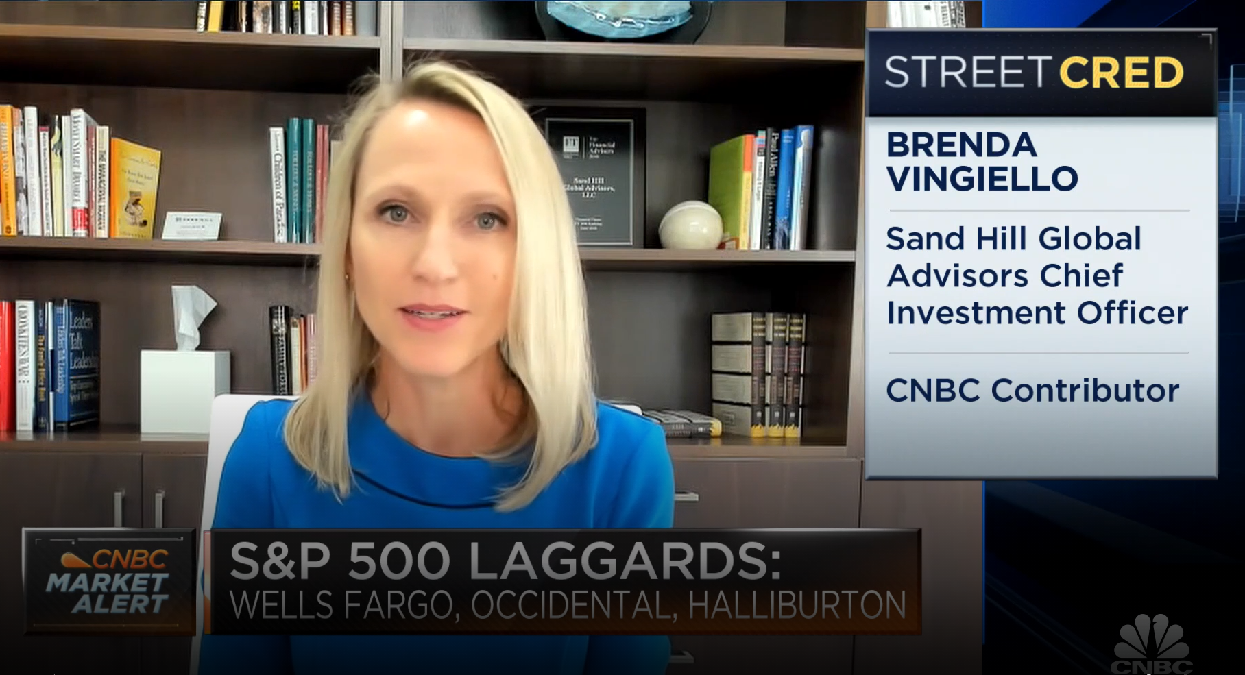 Brenda Vingiello on CNBC's Halftime Report Discusses How She's ...